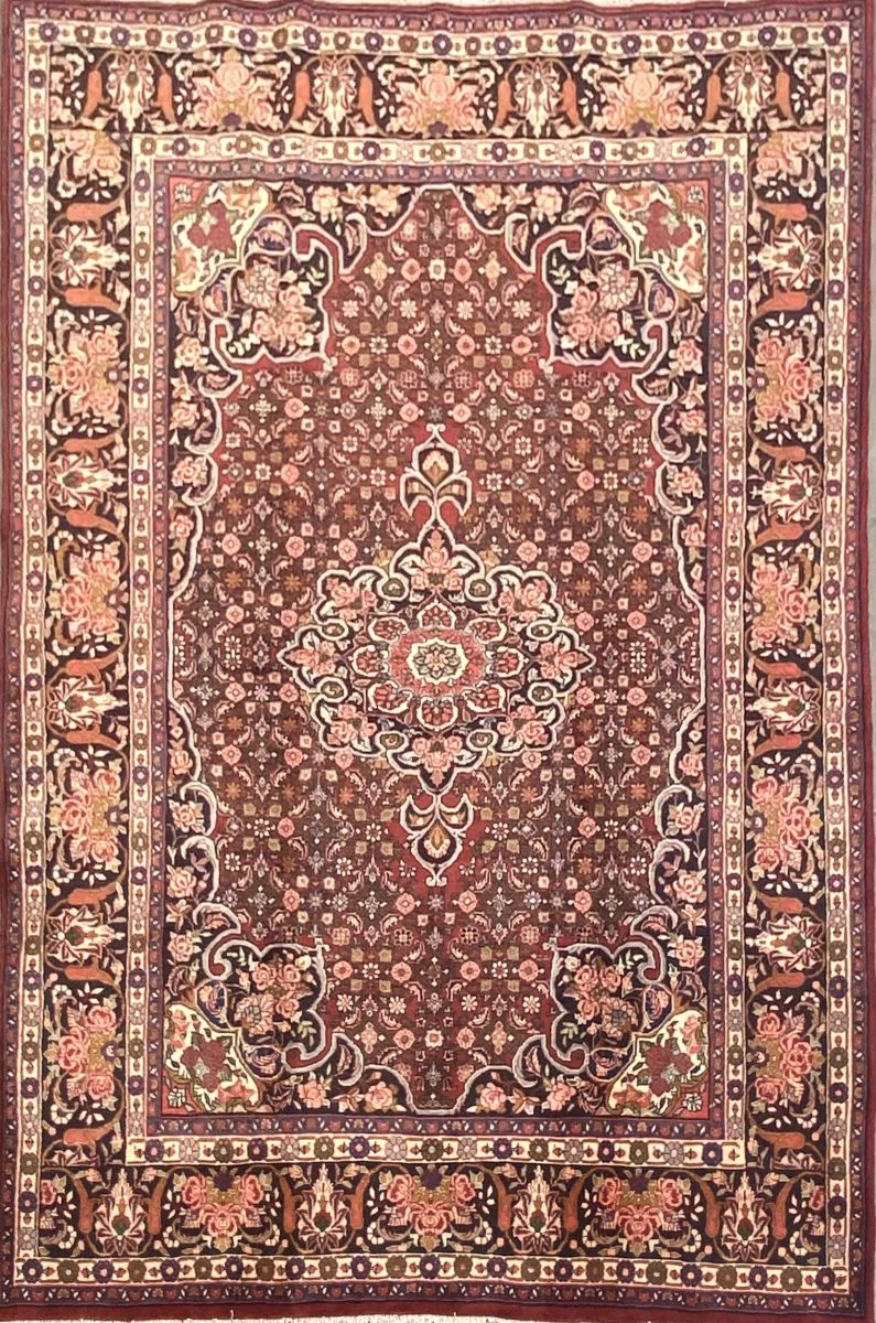 A SOLID GULFARANG PERSIAN BIDJAR (307 X 209 CM) – Rug Mart Australia